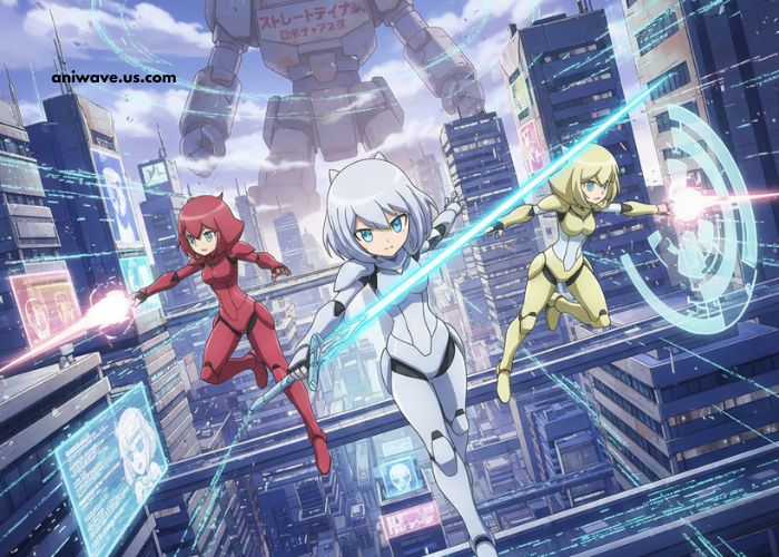 Straight Title Robot Anime